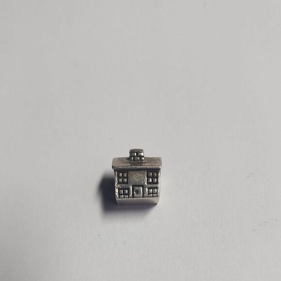 Pandora | Jewelry | Estate Chamiliass House Bead Charm Pandora 925 ...